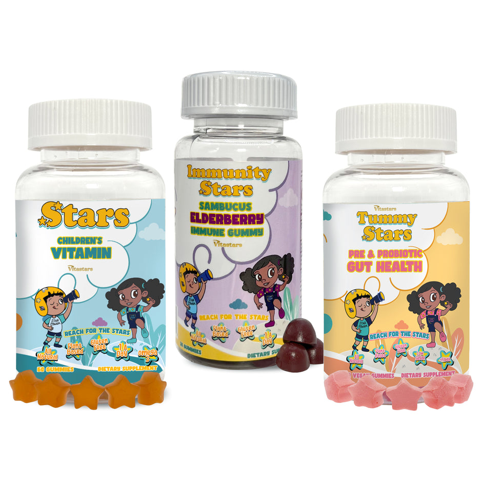 Vitastars - All Natural Plant Based Children's Vitamins