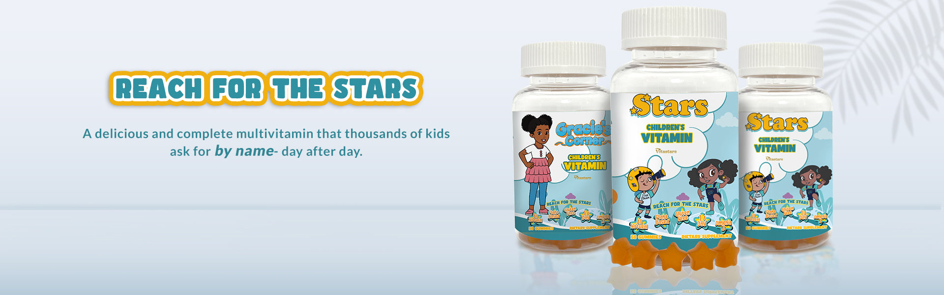 Vitastars - All Natural Plant Based Children's Vitamins